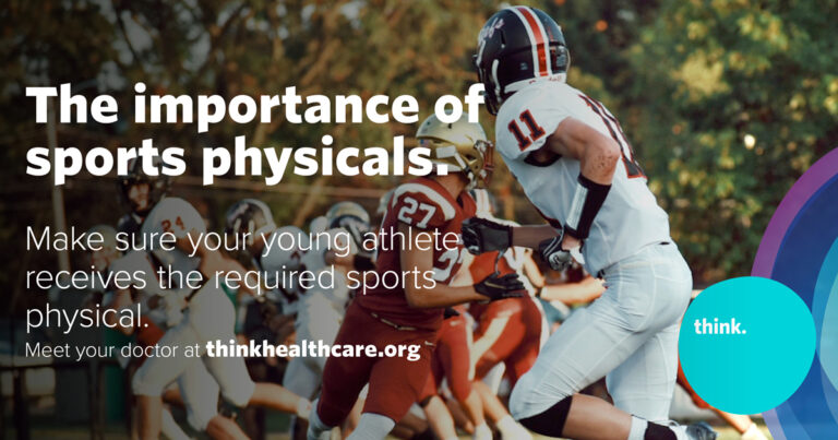 Sports Physicals - Think Whole Person Healthcare