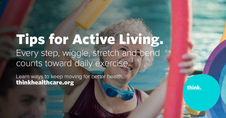 Active Living Tips - Think Whole Person Healthcare